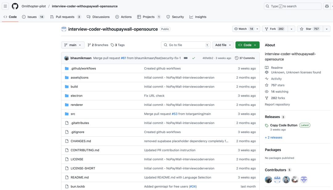 Interview Coder Unlocked A Free Open Source Ai Interview Assistant 2479